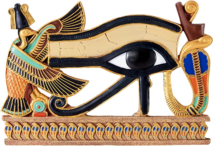 Eye of Horus, a stylized representation of the eye of the falcon god